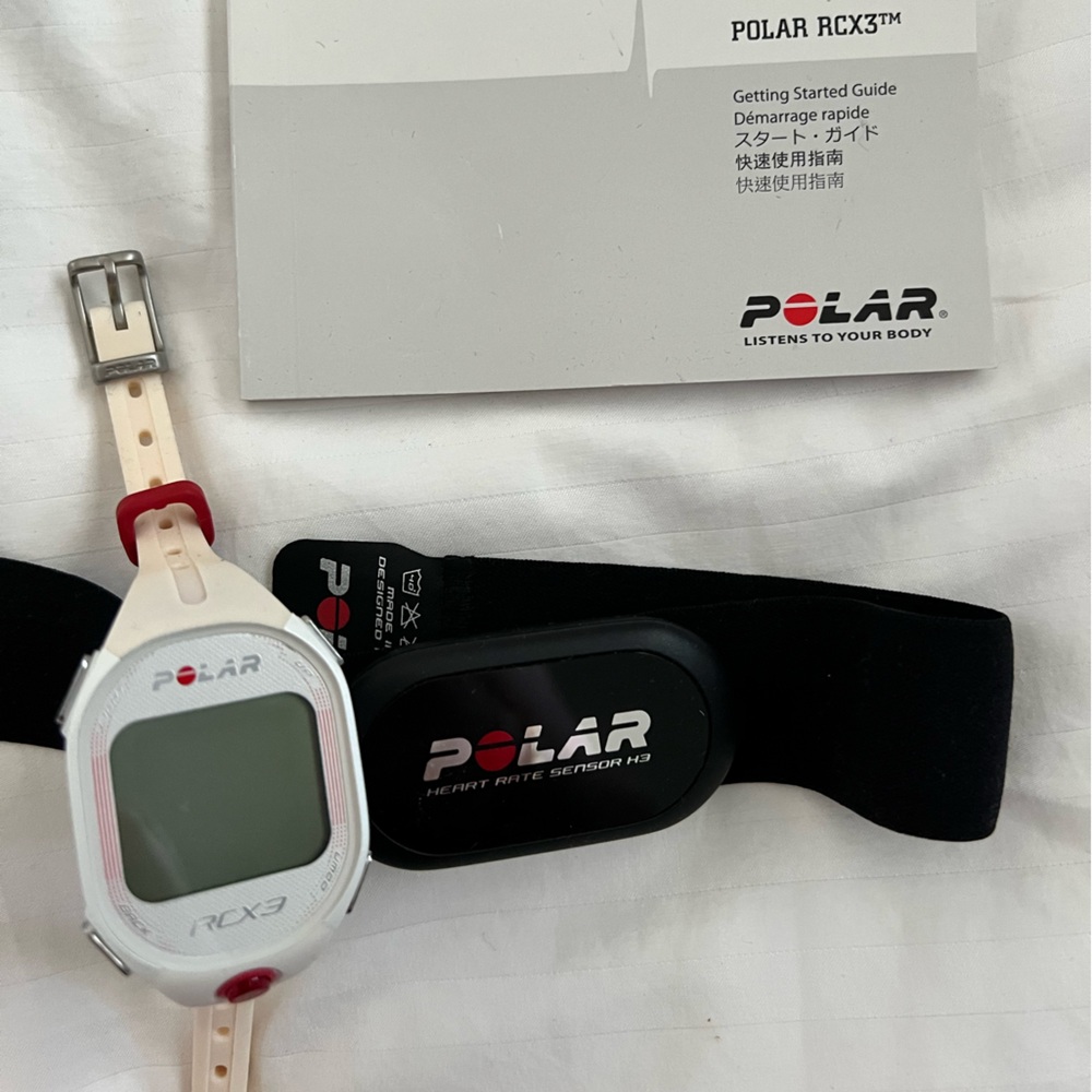 Polar Sports Watch With Chest Heart Monitor - Gem